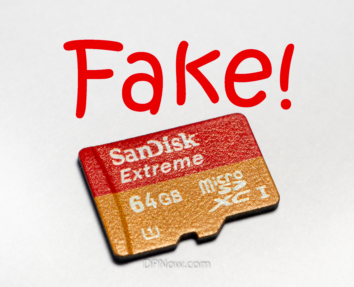 Guard yourself from fake memory cards – Digital Photography Now